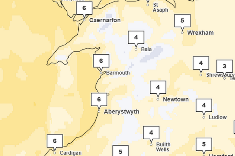 Wales snow tracker as hour-by-hour weather maps show how cold it is ...