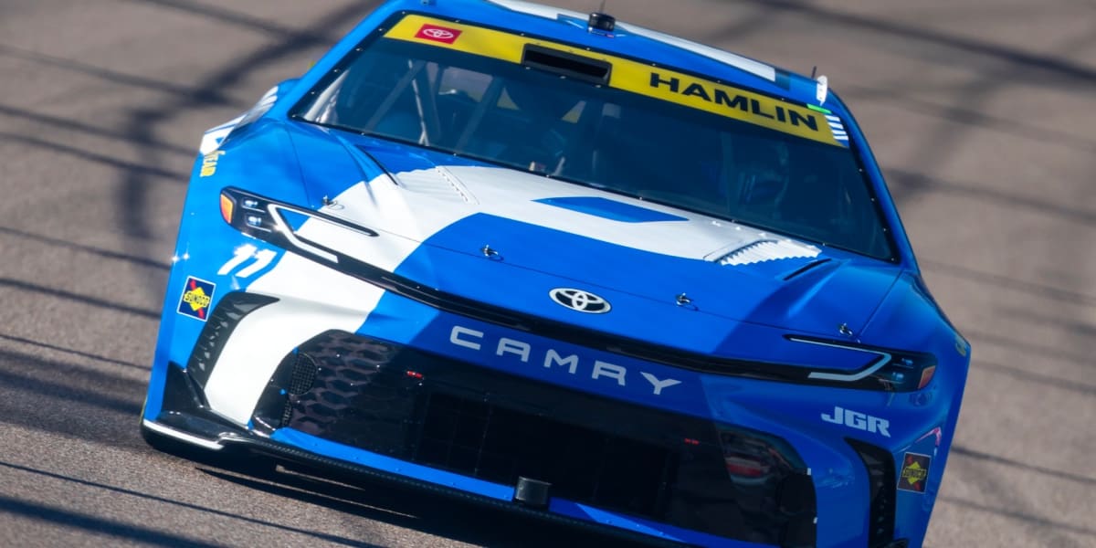 Denny Hamlin details ‘shock’ of finally seeing Kyle Larson in front of ...