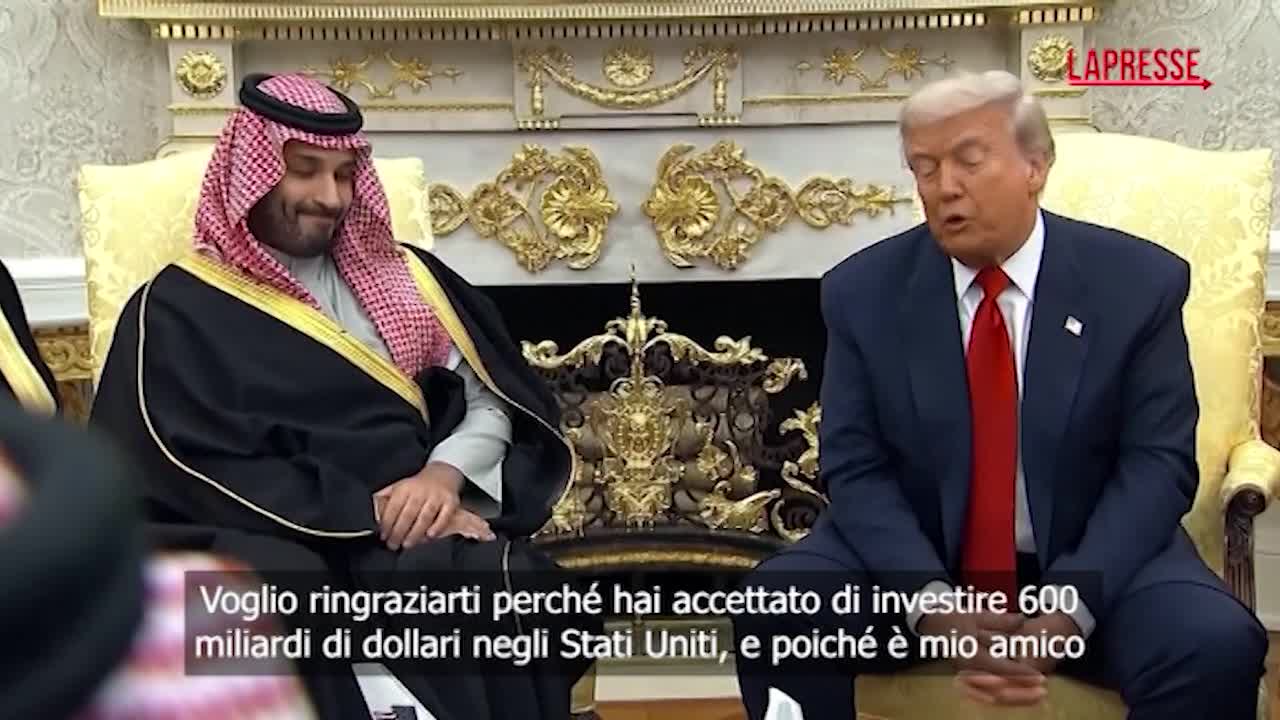 Usa, Trump: “Arabia Saudita pronta a investire fino a un trilione di ...