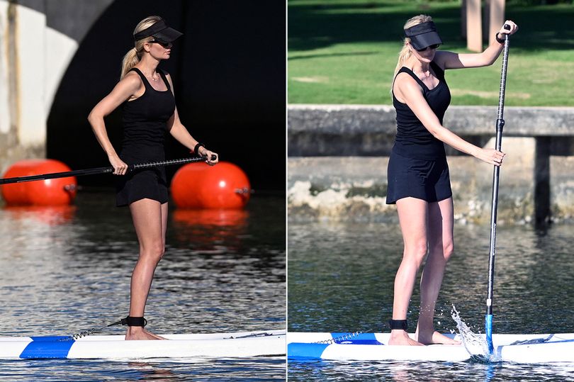 Ivanka Trump swaps power suits for paddleboard as she enjoys some ...