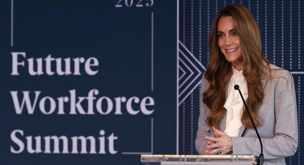 Kate Middleton's Roland Mouret Suit Sets Confident Tone for London Summit