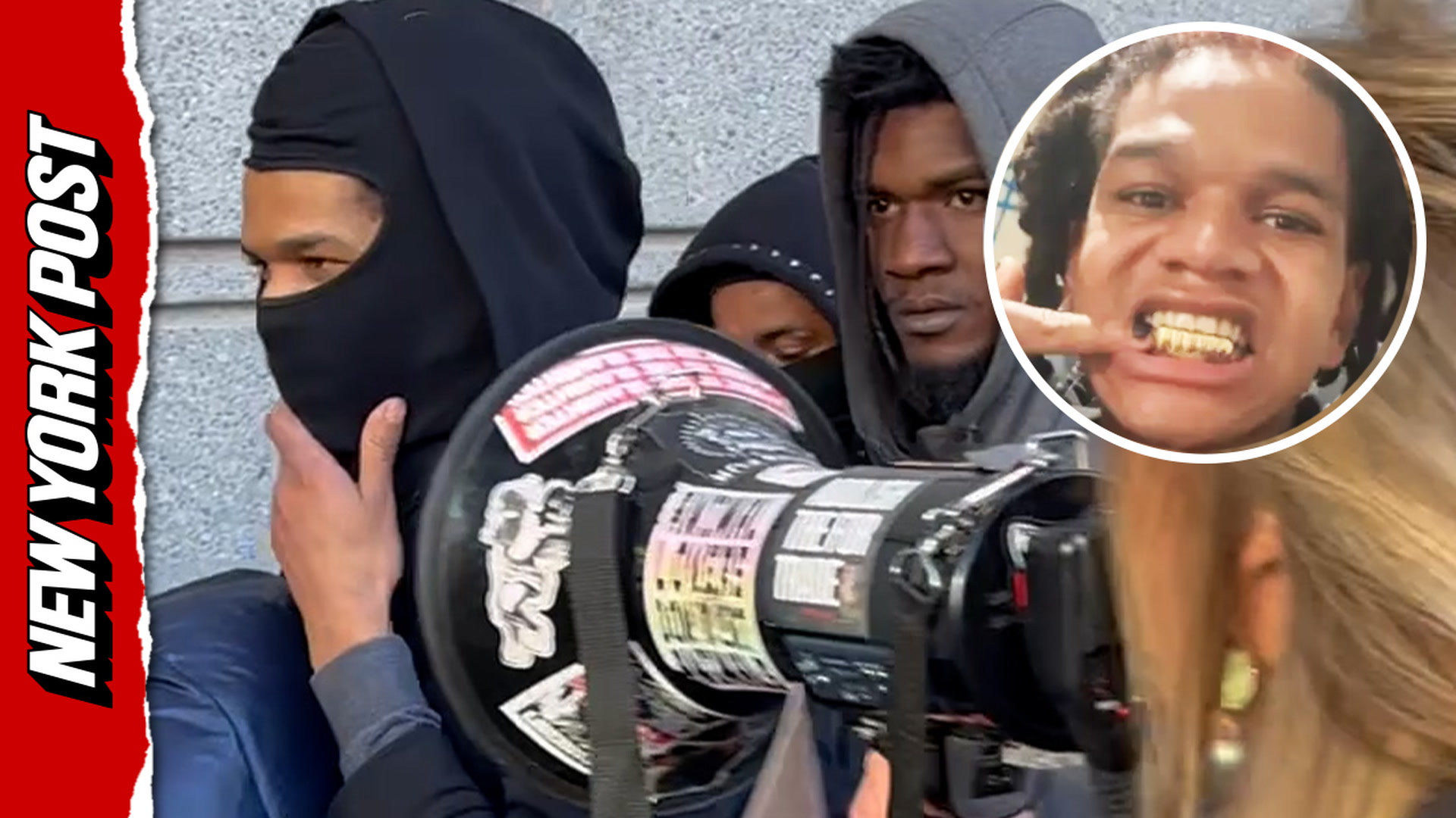 David Mosley berated by animal rights activists as he enters a Bronx ...