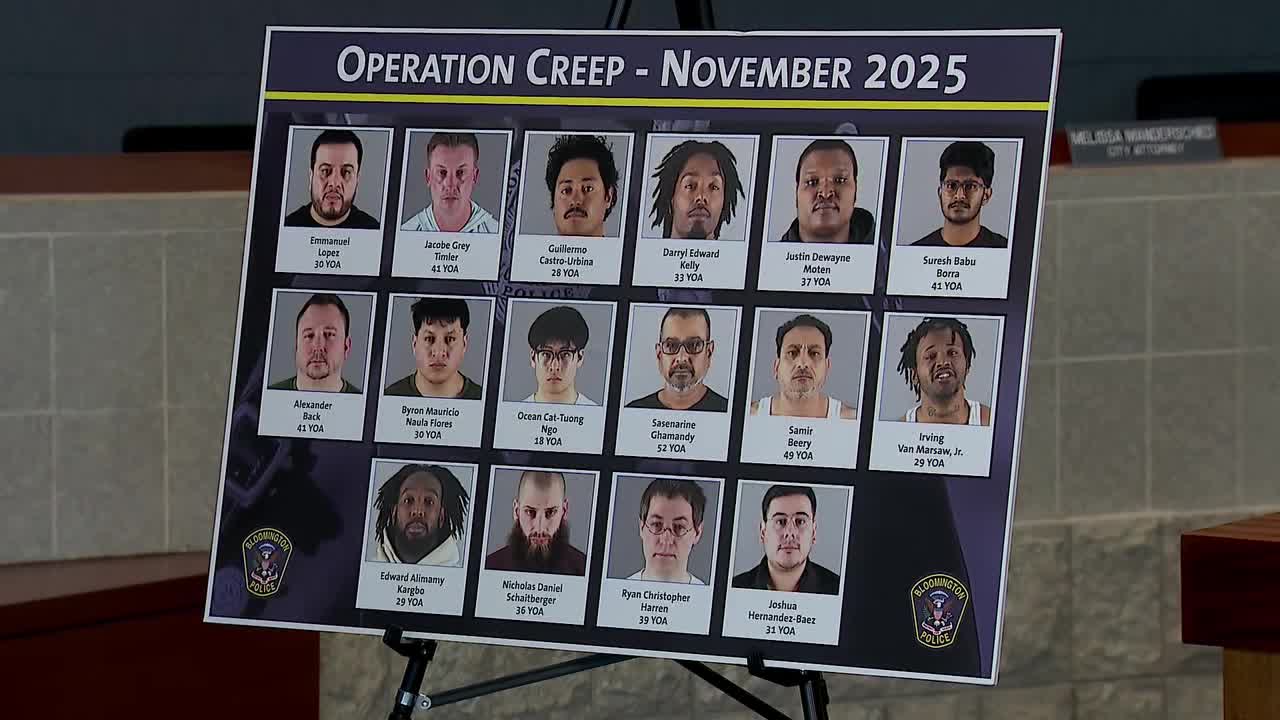 Homeland Security employee among 16 arrested in 'Operation Creep' sex sting