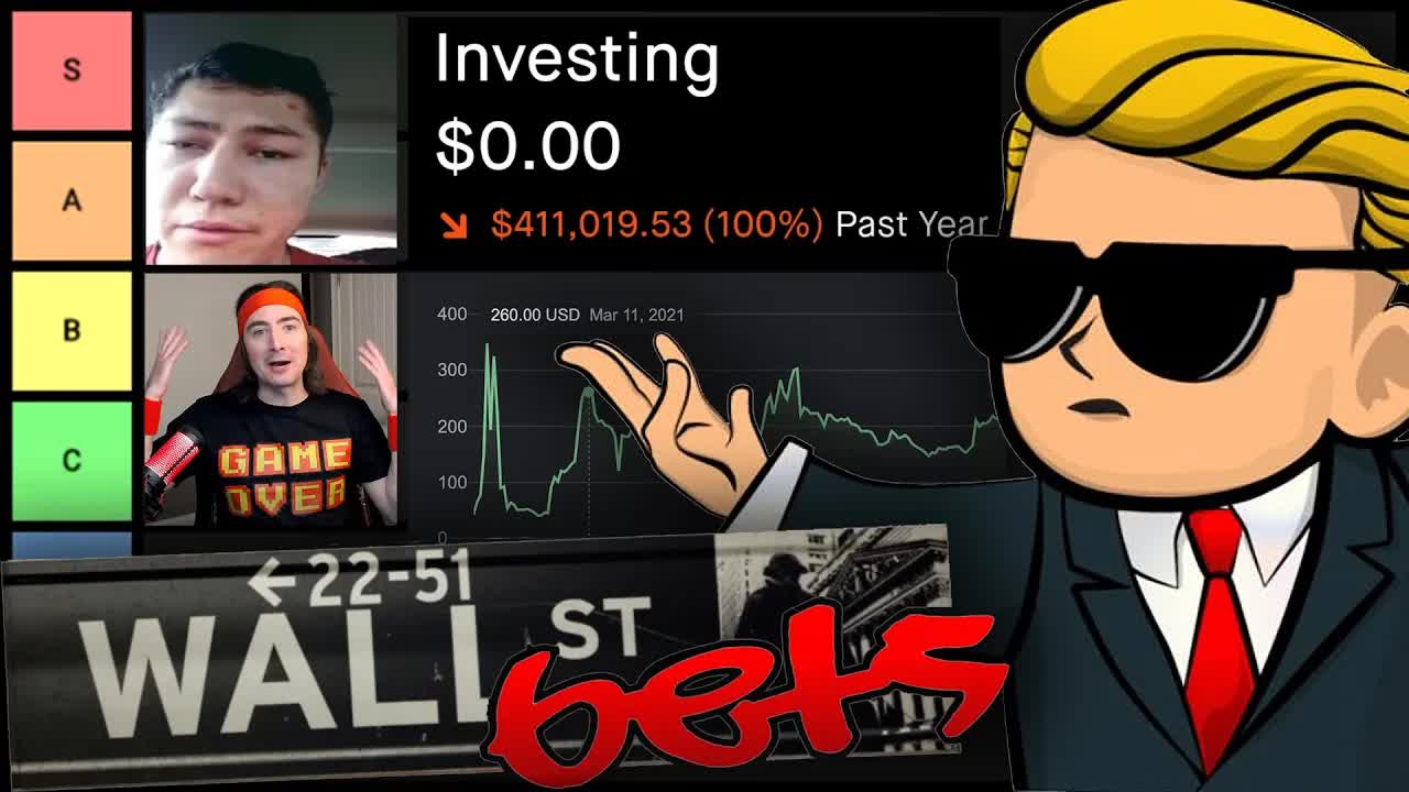 Wallstreetbets YOLO Tier List (r/Wallstreetbets Losses And Gains Ranked)