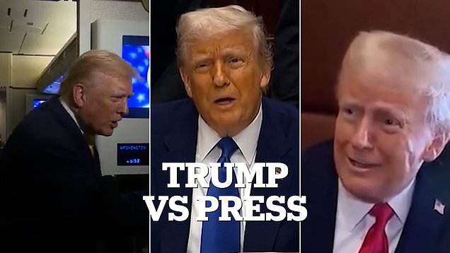 Trump's biggest reporter meltdowns so far in his second term