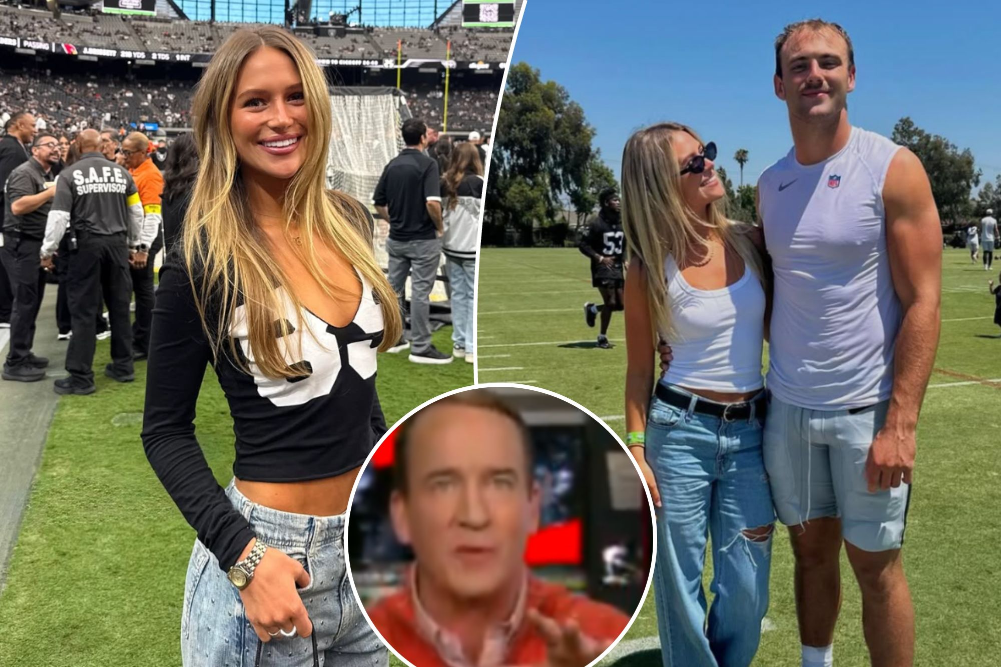 Peyton Manning teased Brock Bowers over his ‘smart’ girlfriend