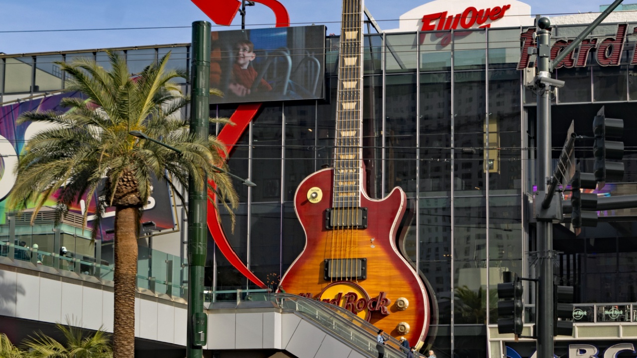 Construction begins on Hard Rock’s iconic guitar tower in Las Vegas