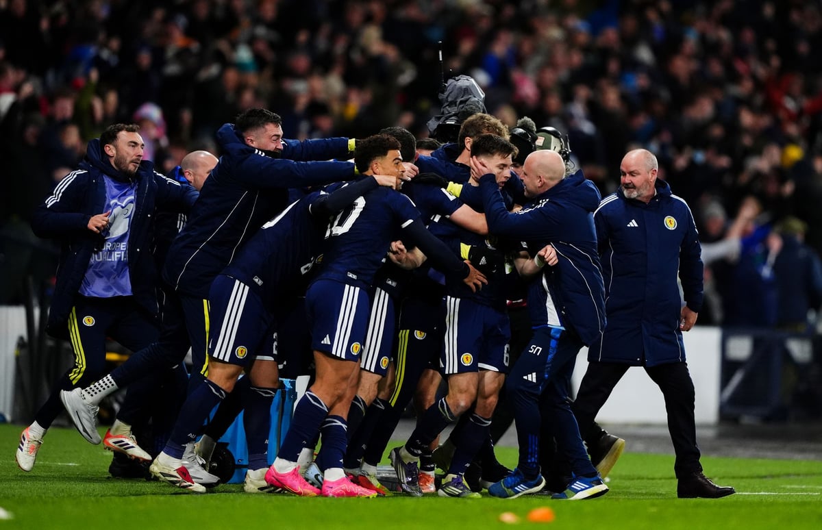 Scotland 4-2 Denmark: Tartan Army heading back to World Cup - LIVE