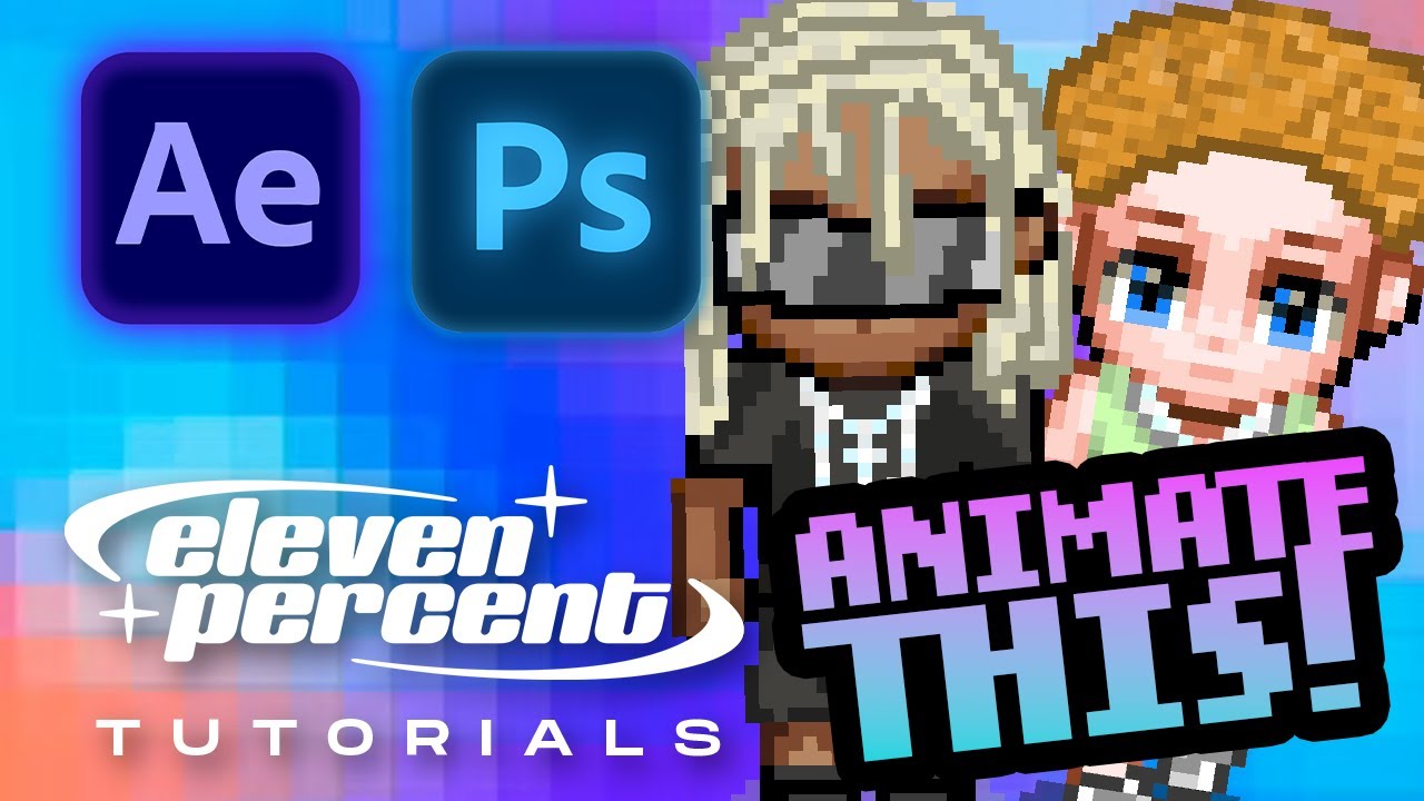 How to Create Pixel Retro 8-Bit Animation Visualizers: After Effects ...