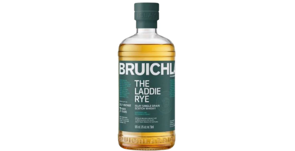 Bruichladdich The Laddie Rye 7 Year Old Islay Single Grain Scotch ...
