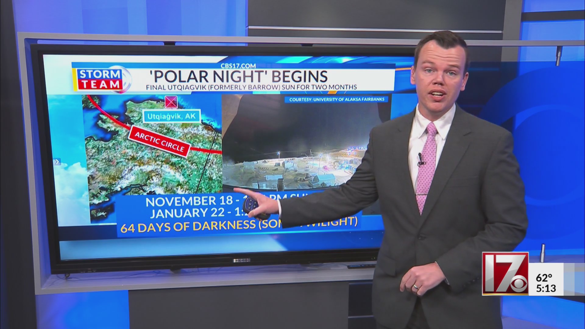 Polar Night begins in Alaska town, where the sun won't be seen for next ...