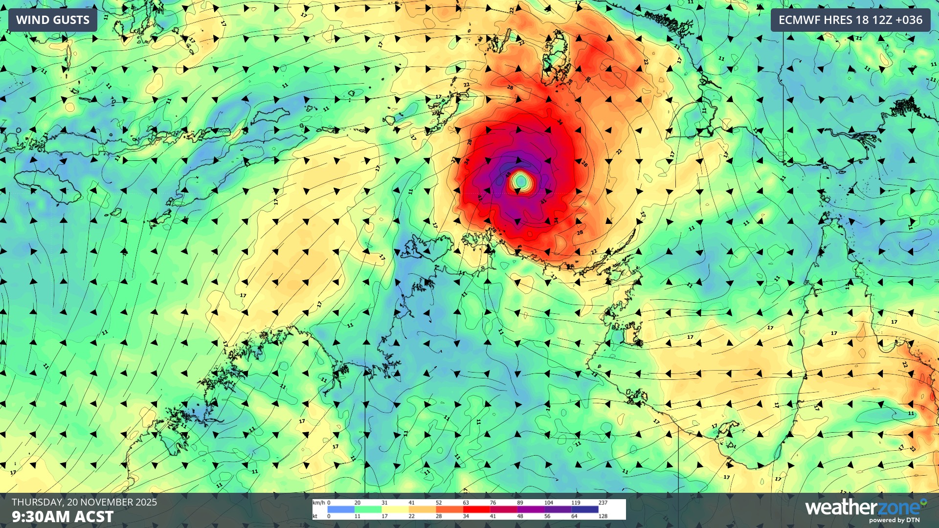 Tropical Cyclone Fina forms north of Darwin, landfall possible this weekend