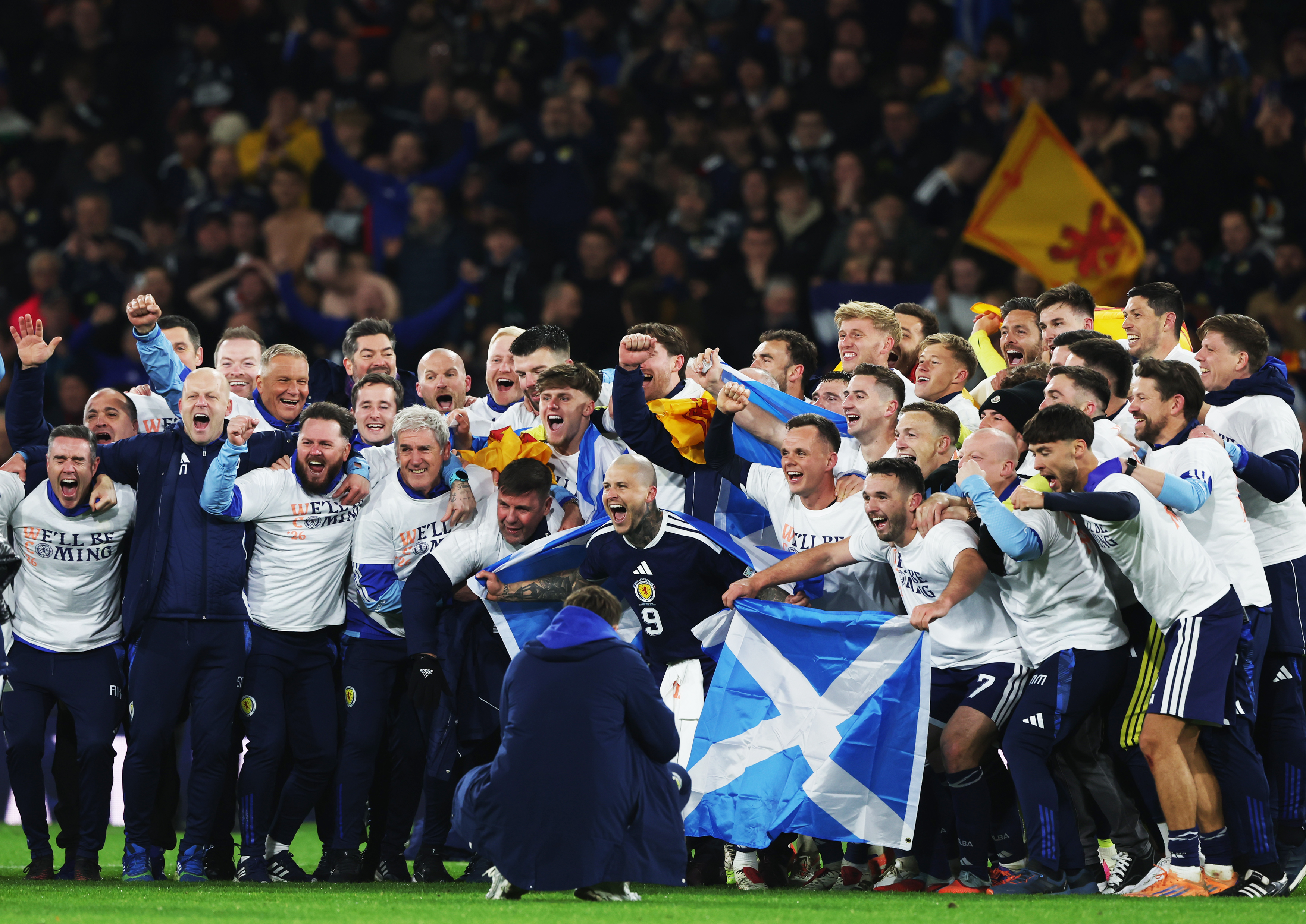 Scotland 4-2 Denmark: 20 of the best photos as players celebrate World ...