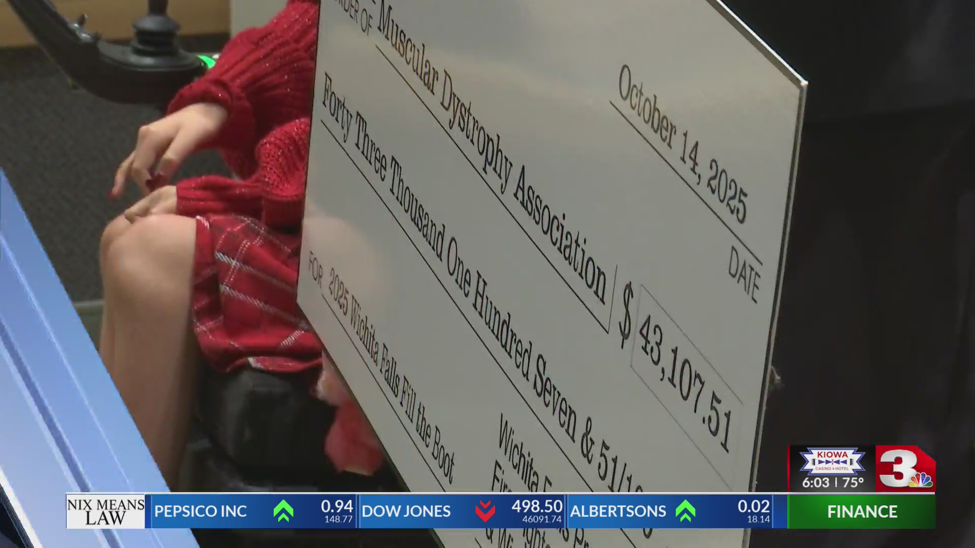 Fill the Boot campaign raises $43K for MDA research and aid