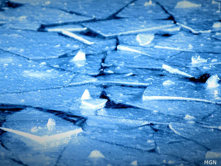 Side-by-side breaks through ice on Lake Le Homme Dieu; driver escapes ...