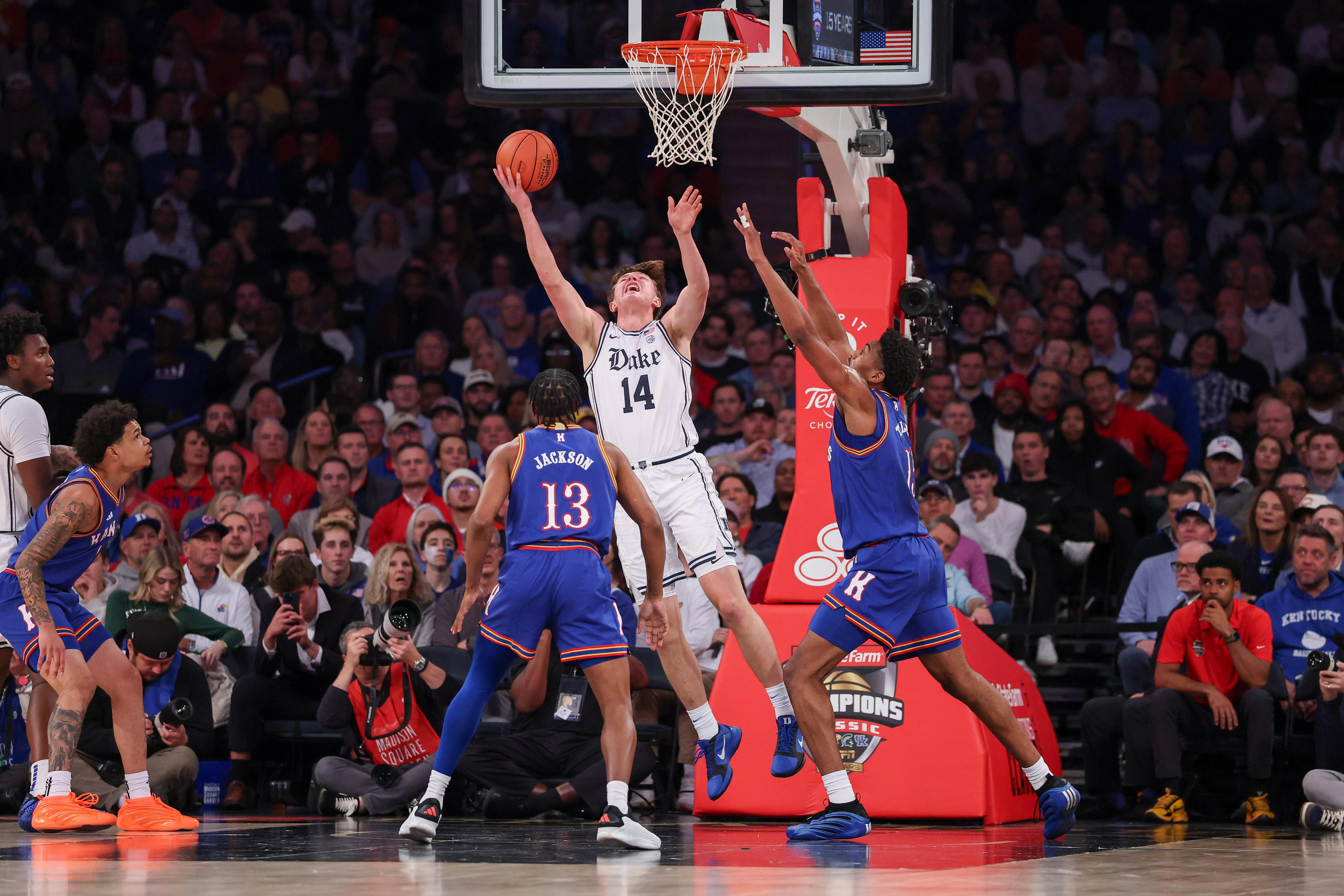 Duke basketball vs Kansas highlights: Blue Devils defeat Jayhawks in ...