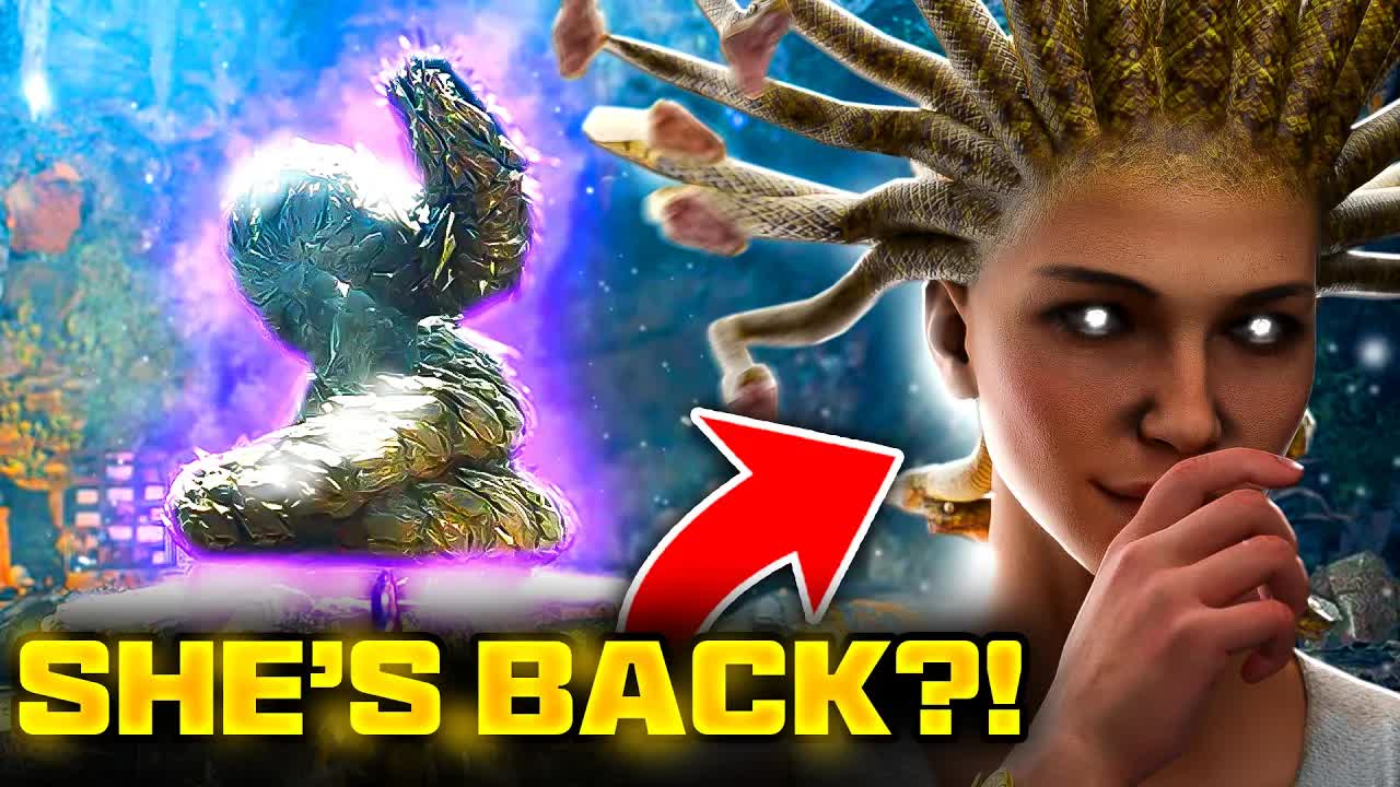 Secret Medusa & Aether worm Easter egg story! (Black Ops 6 Zombies ...