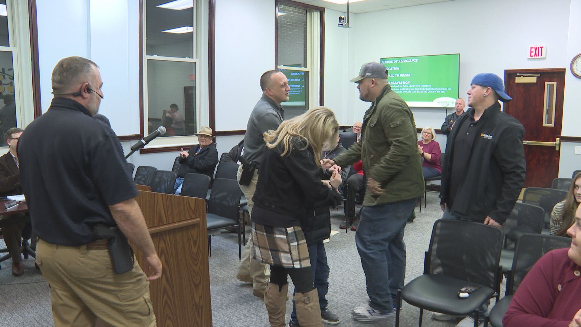 Winchester police officer honored for helping autistic student return ...