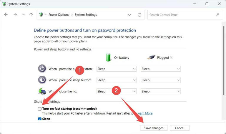 How to stop windows from reopening apps and folders at startup