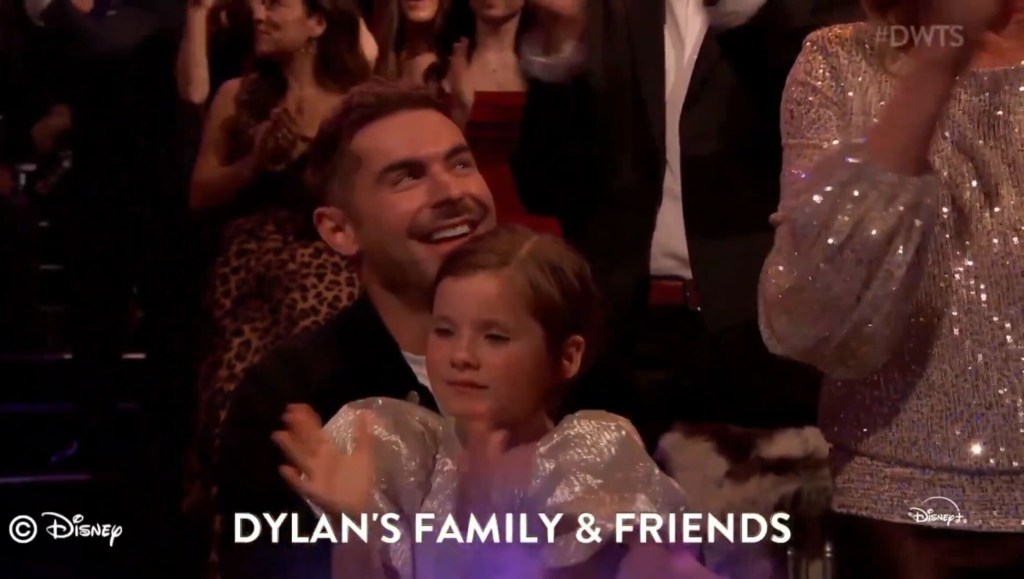 Zac Efron finally makes ‘Dancing With the Stars’ appearance to support ...