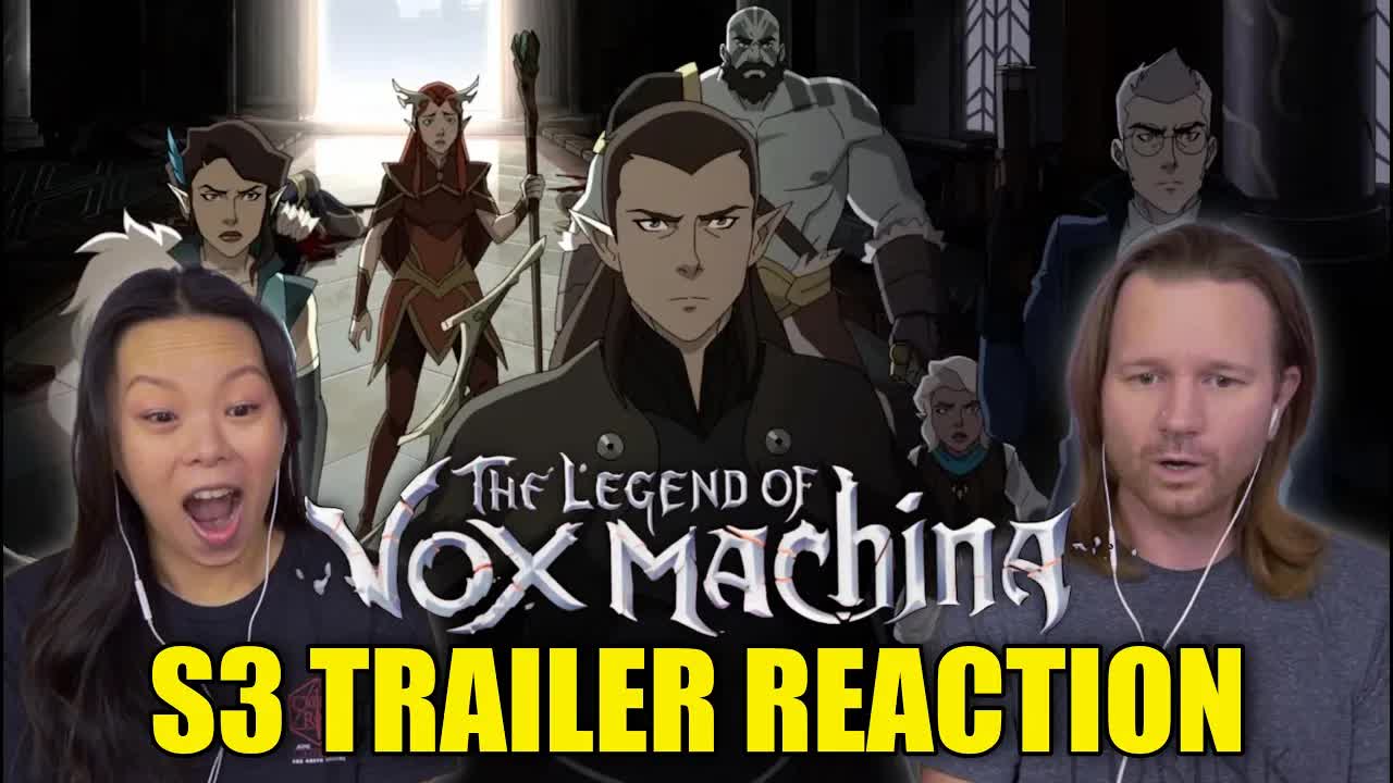 The Legend of Vox Machina S3 trailer | Reaction & review | Critical Role