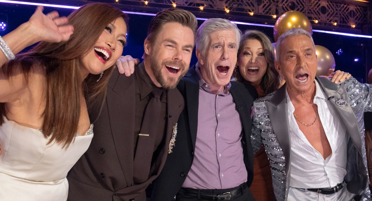 Derek Hough Shares Video of ‘Getting Stoned’ Backstage at DWTS