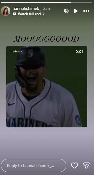 Cal Raleigh's girlfriend Hannah Shimek steals the spotlight with her ...