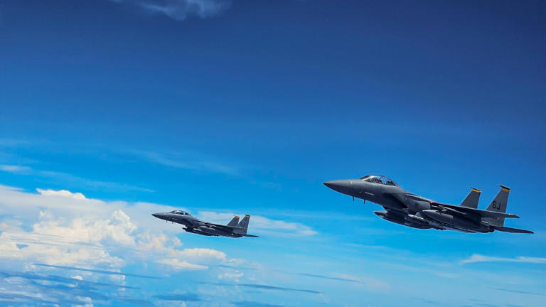 F-15E Strike Eagles Complete Kadena Rotation and First Fighter ...