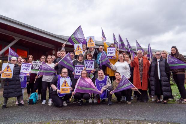 Workers at special needs school in Basildon demand 'pay to match their ...