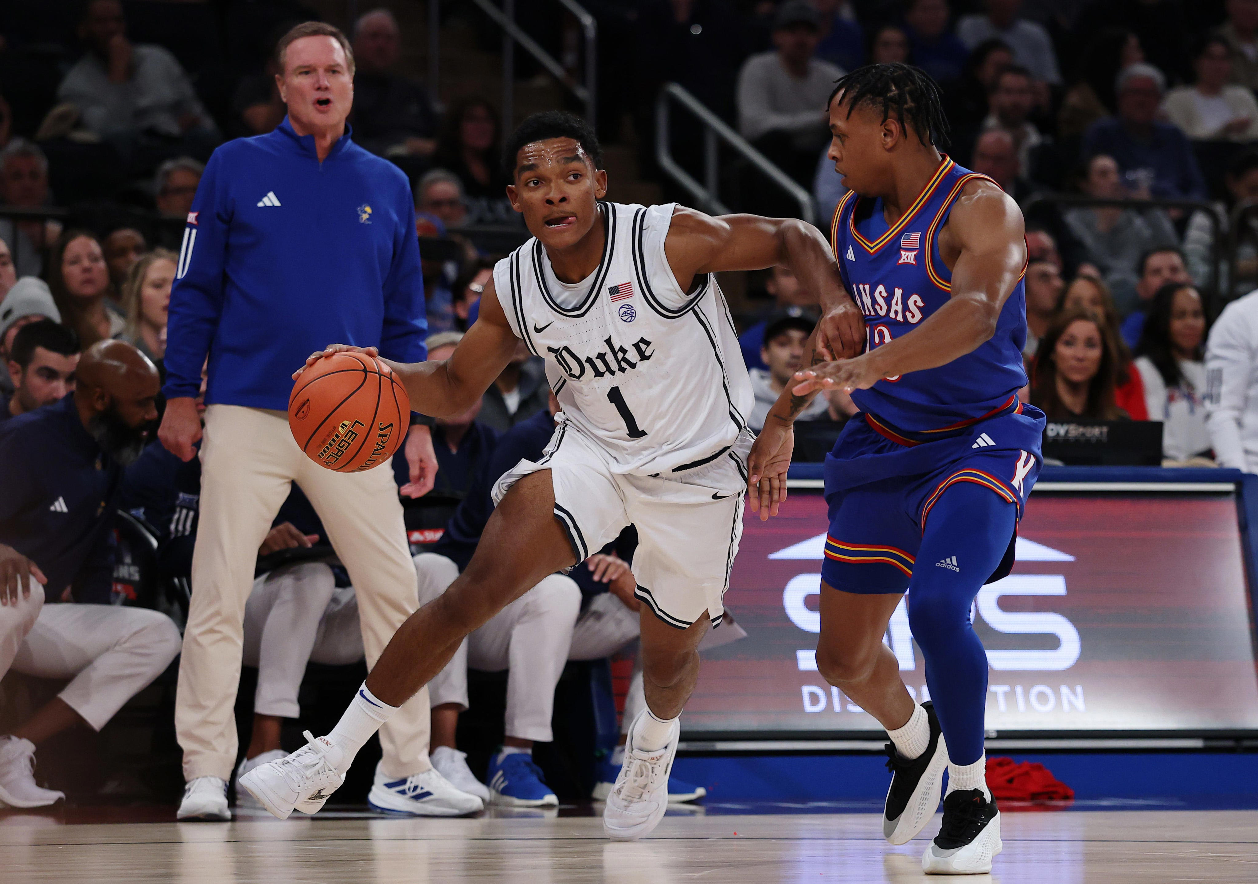 Cameron Boozer helps Duke past Kansas at Champions Classic