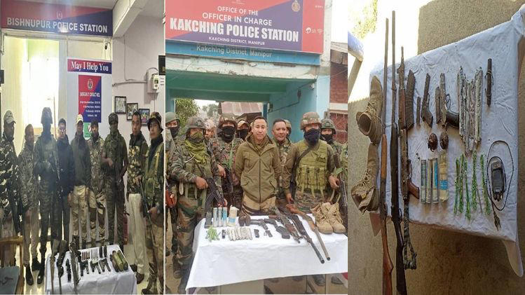 Security forces recover large cache of weapons and explosives in ...