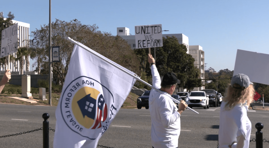 ‘We’re here to have a voice’: Floridians demand HOA reform at state Capitol