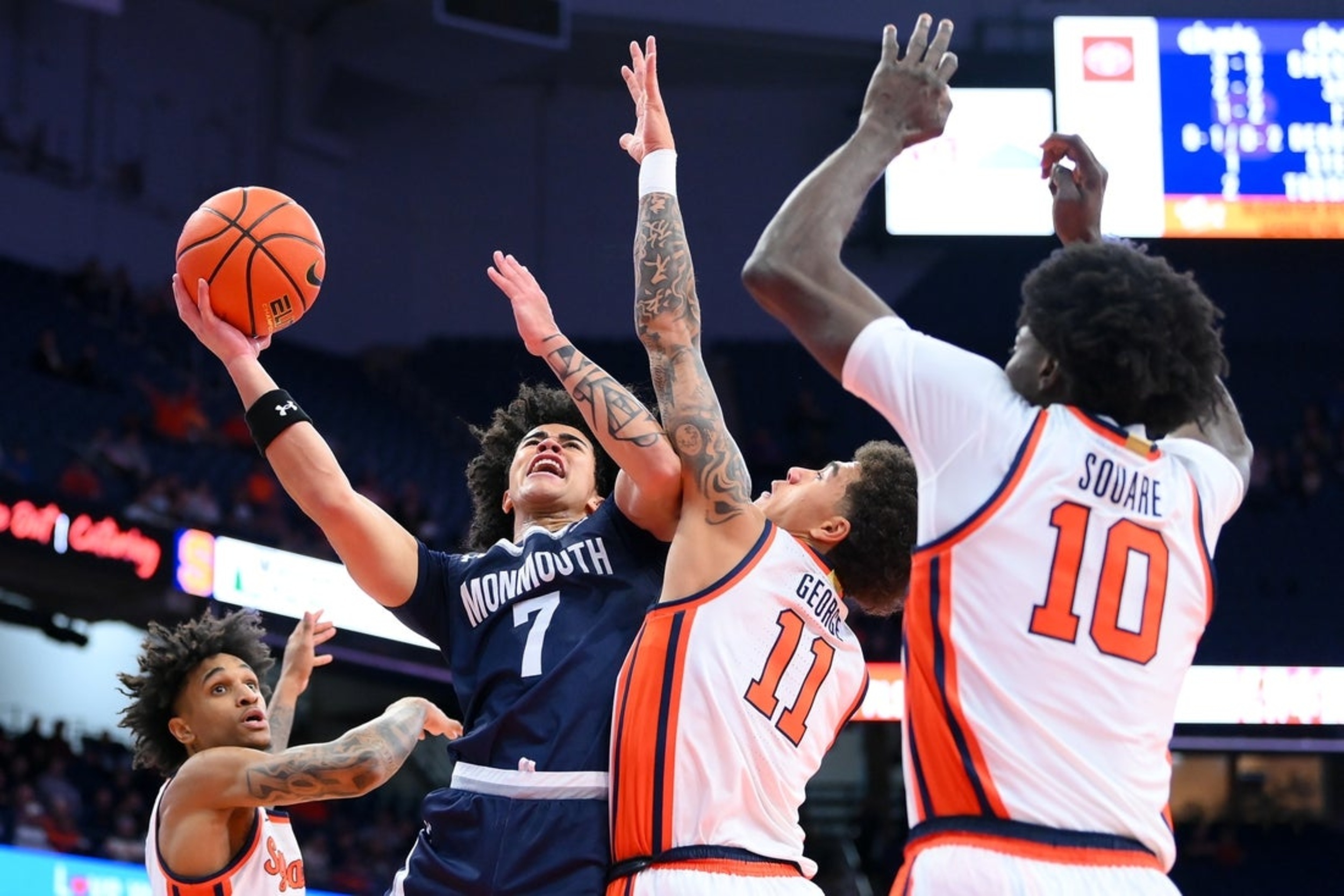 Donnie Freeman, Syracuse push past Monmouth's challenge