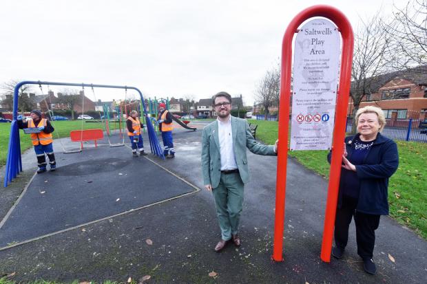 North East play park benefits from 'much-needed makeover'