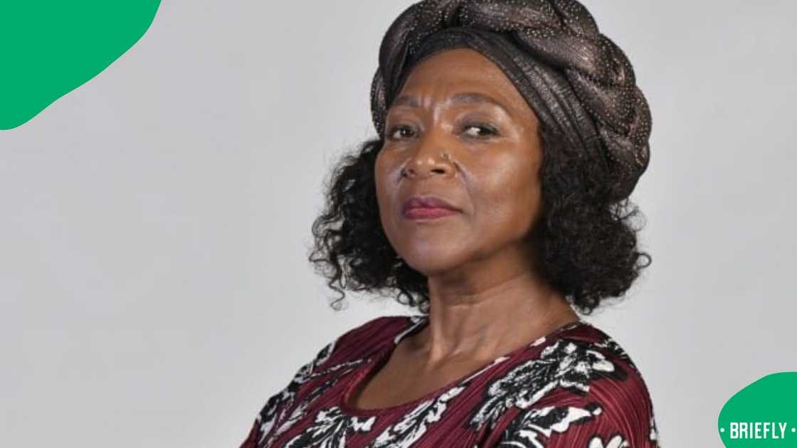 A photo of actress Clementine Mosimang at Shoprite gets SA talking