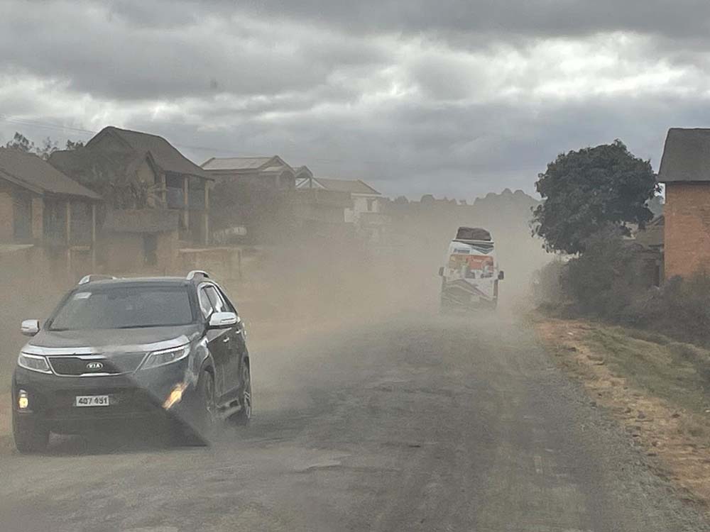 INFRASTRUCTURES ROUTIÈRES - La RN7 dans un état catastrophique