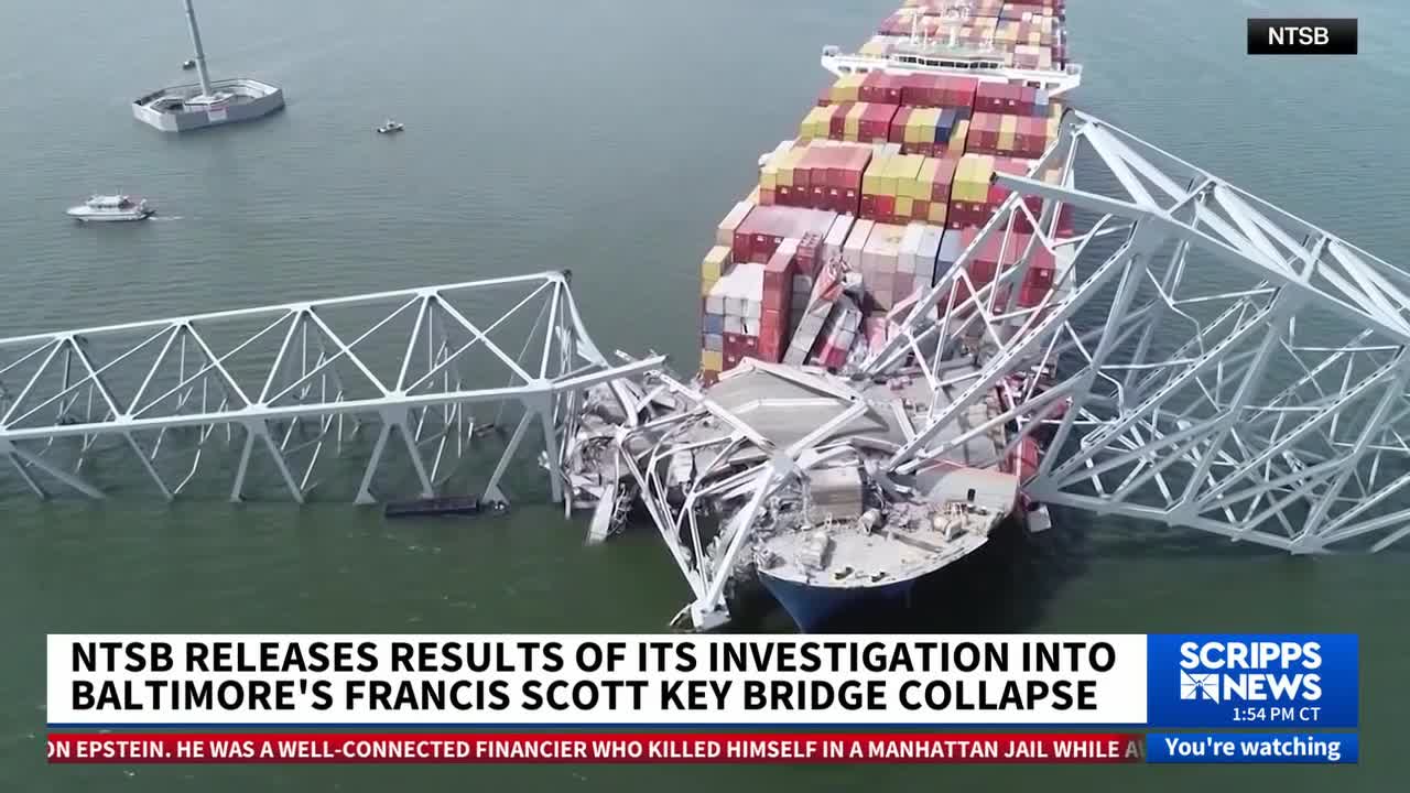 NTSB releases results of investigation into Baltimore's Francis Scott ...