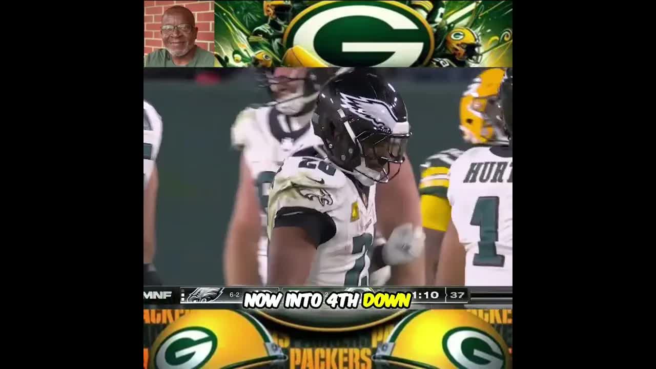 Eagles vs Packers: Clutch Plays & Game-Winning Moments! #shorts