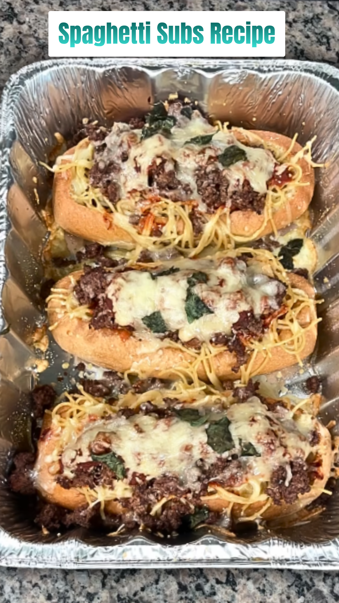 Spaghetti Subs Recipe for Delicious Dinner
