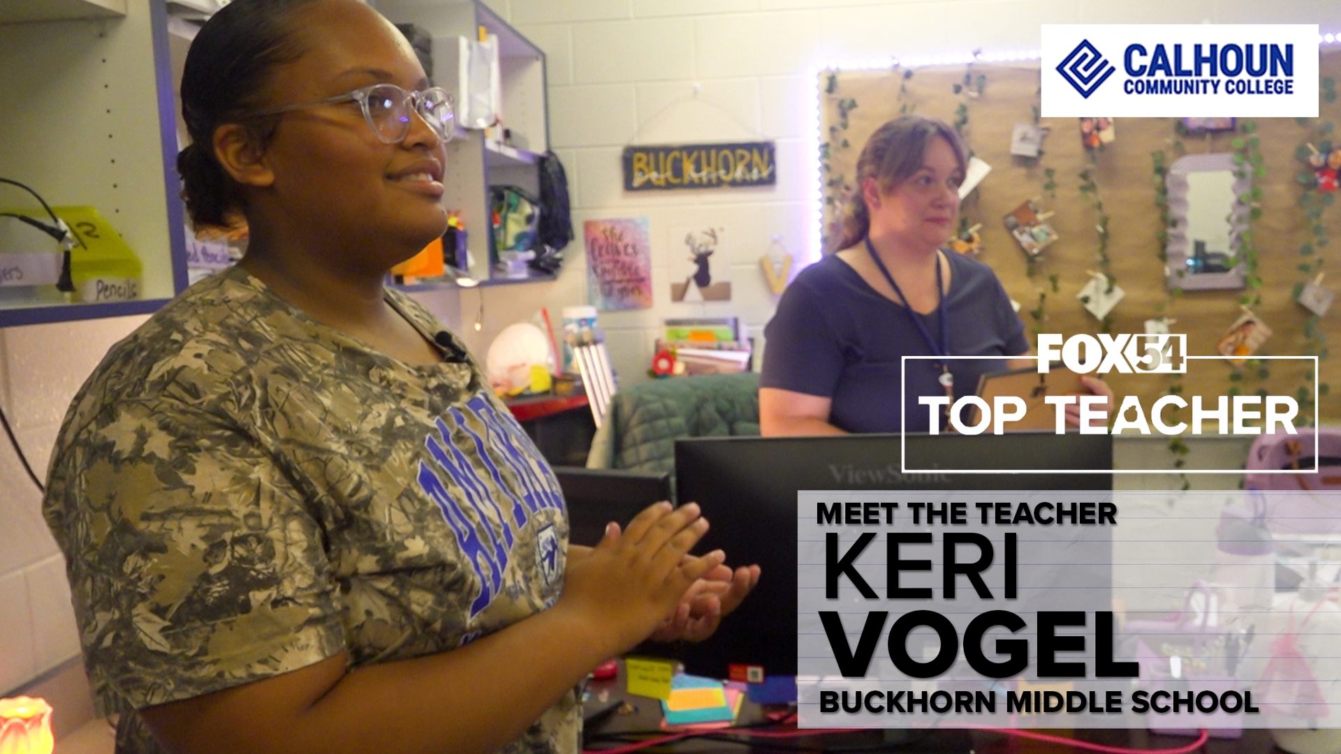 Meet FOX54 Top Teacher Keri Vogel of Buckhorn Middle School
