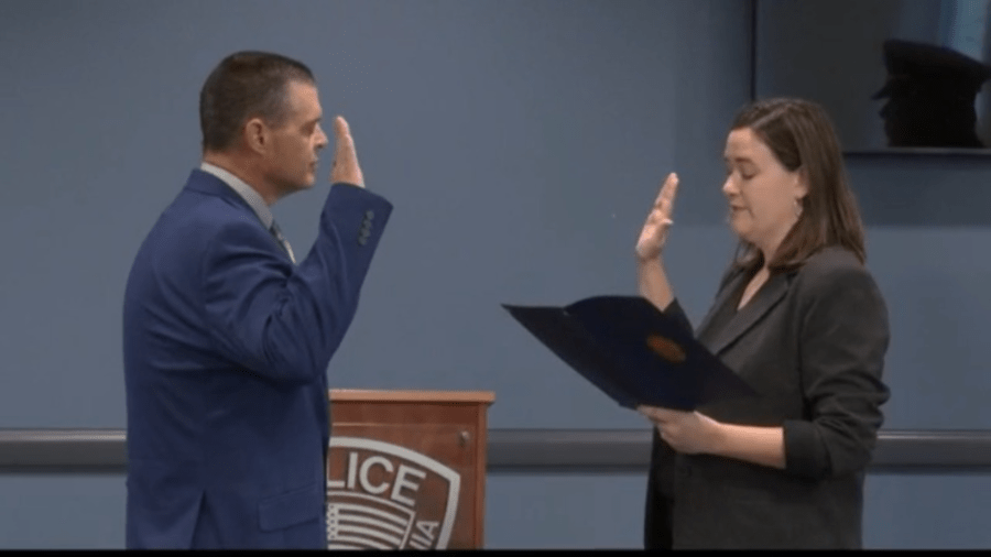 Wheeling swears in new Deputy Chief of Police