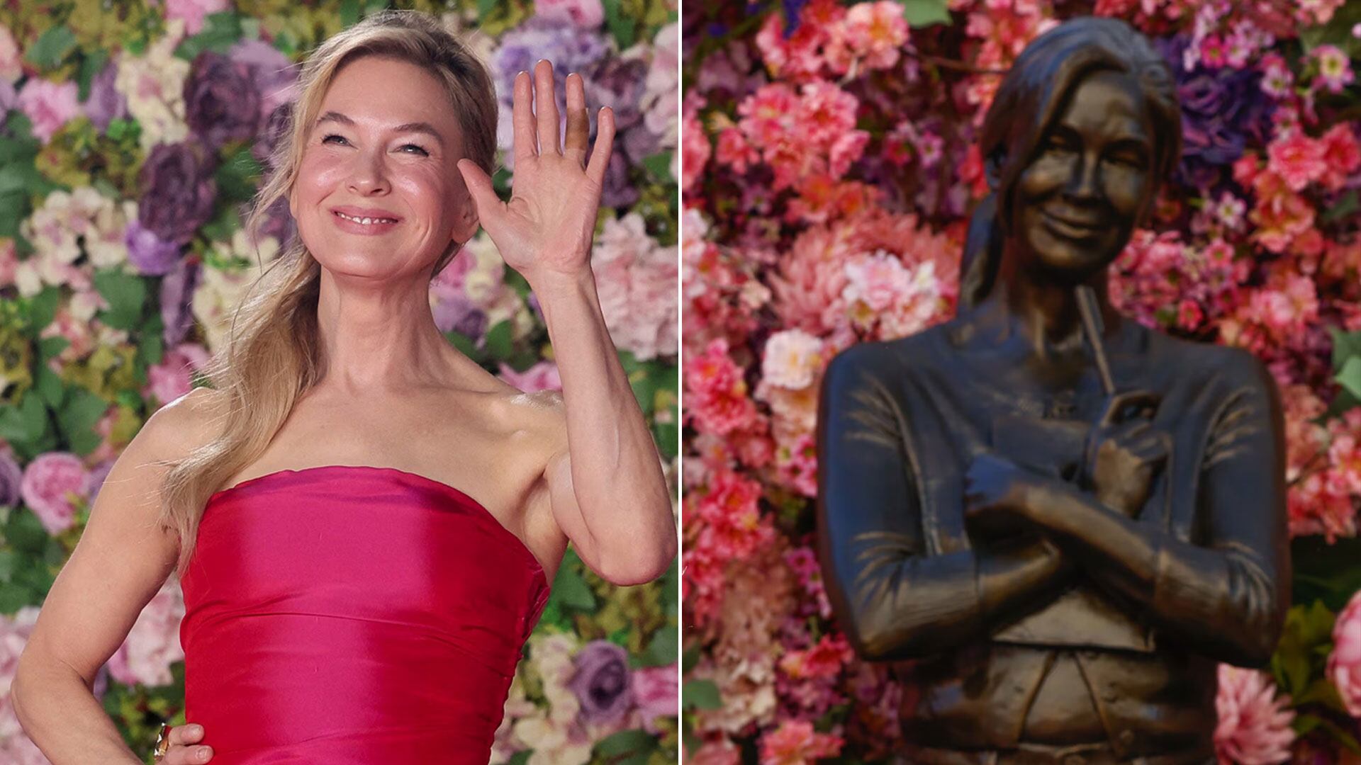 Bridget Jones Statue Unveiled in London; Zellweger Calls It ‘Cuter’