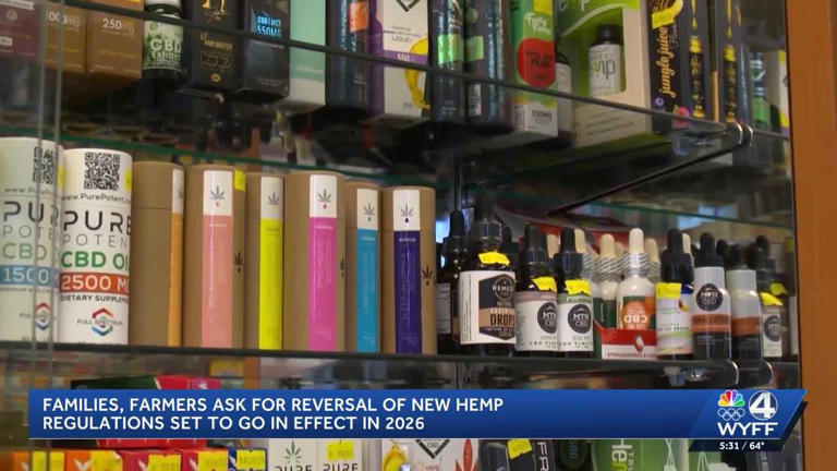 Families in Easley urge Sen. Graham to reverse hemp product ban