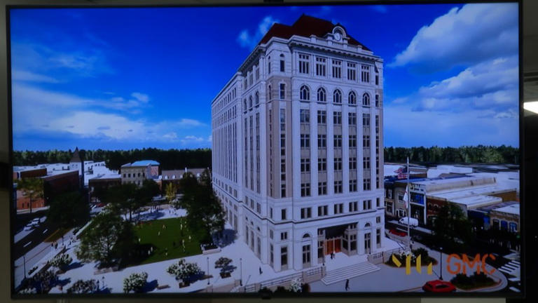 County Commission sees design ideas for new Madison County Courthouse