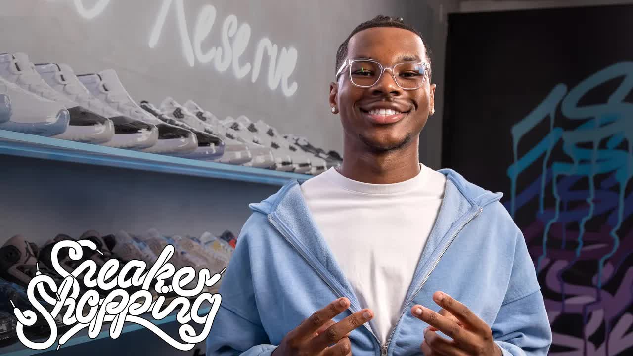 Bryce James goes sneaker shopping with Complex