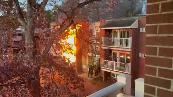 Man seriously injured, 12 displaced after fire breaks out at Mass ...