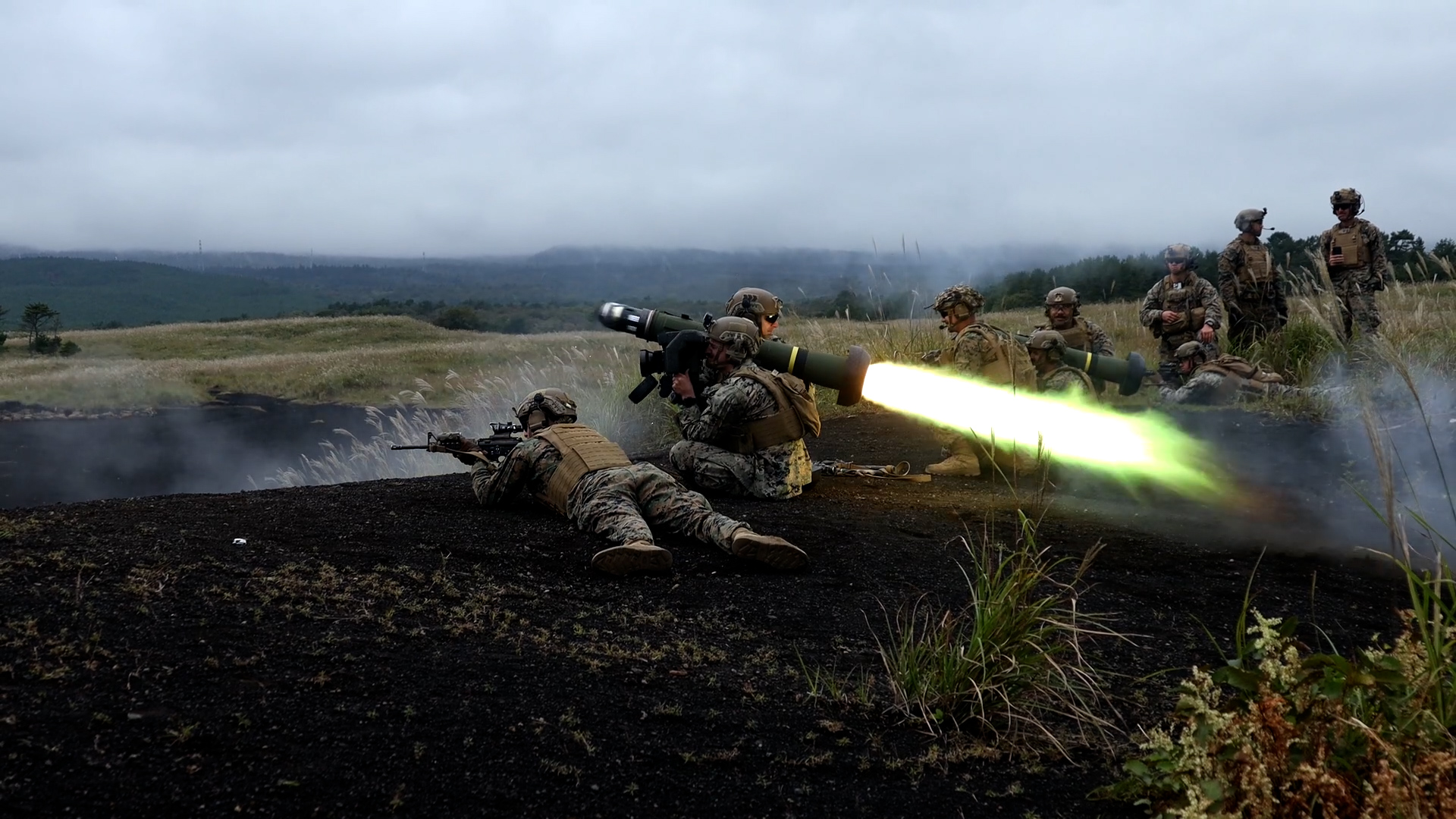 Live-Fire Missile Training with Marine Expeditionary Unit