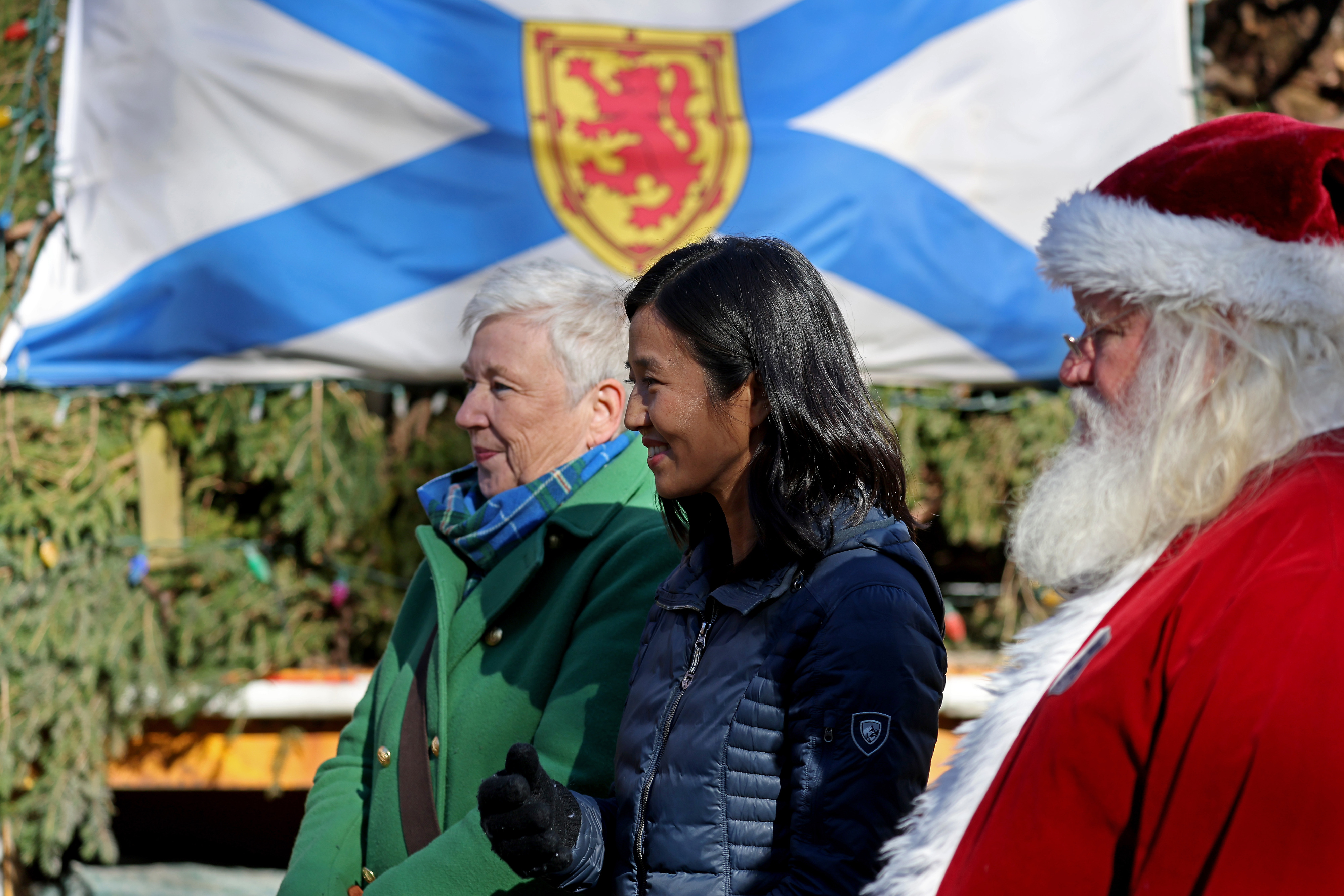 Nova Scotia’s annual Christmas tree gift arrives in Boston Common