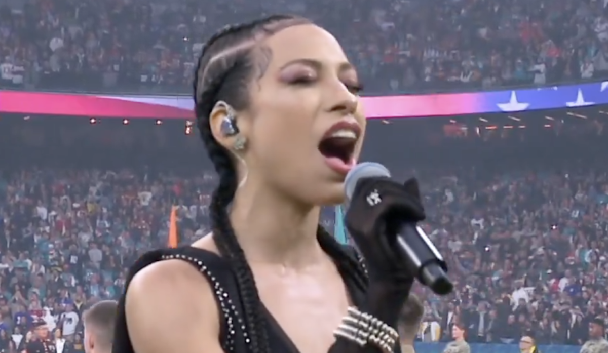 National Anthem Singer Responds To 'Inappropriate' Outfit Criticism