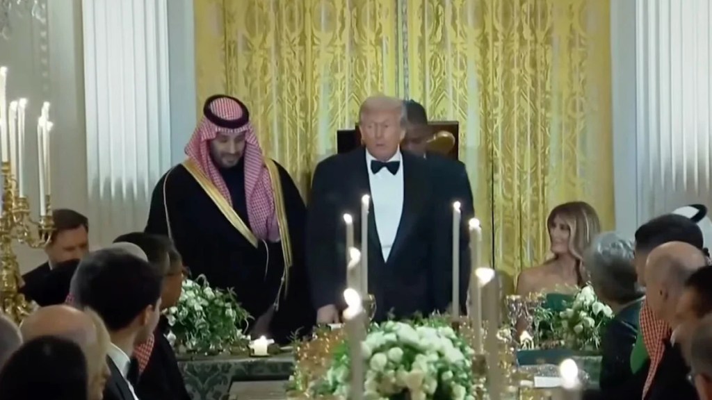 David Ellison Attends Trump's Dinner for Saudi Prince as Paramount ...